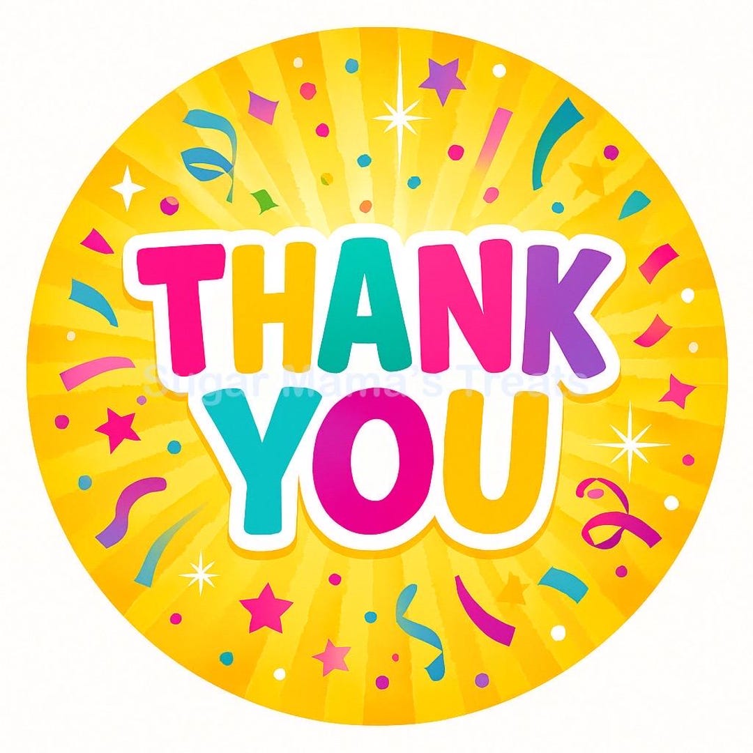 Thank You Edible Images | Thank You Toppers | Appreciation Images ...