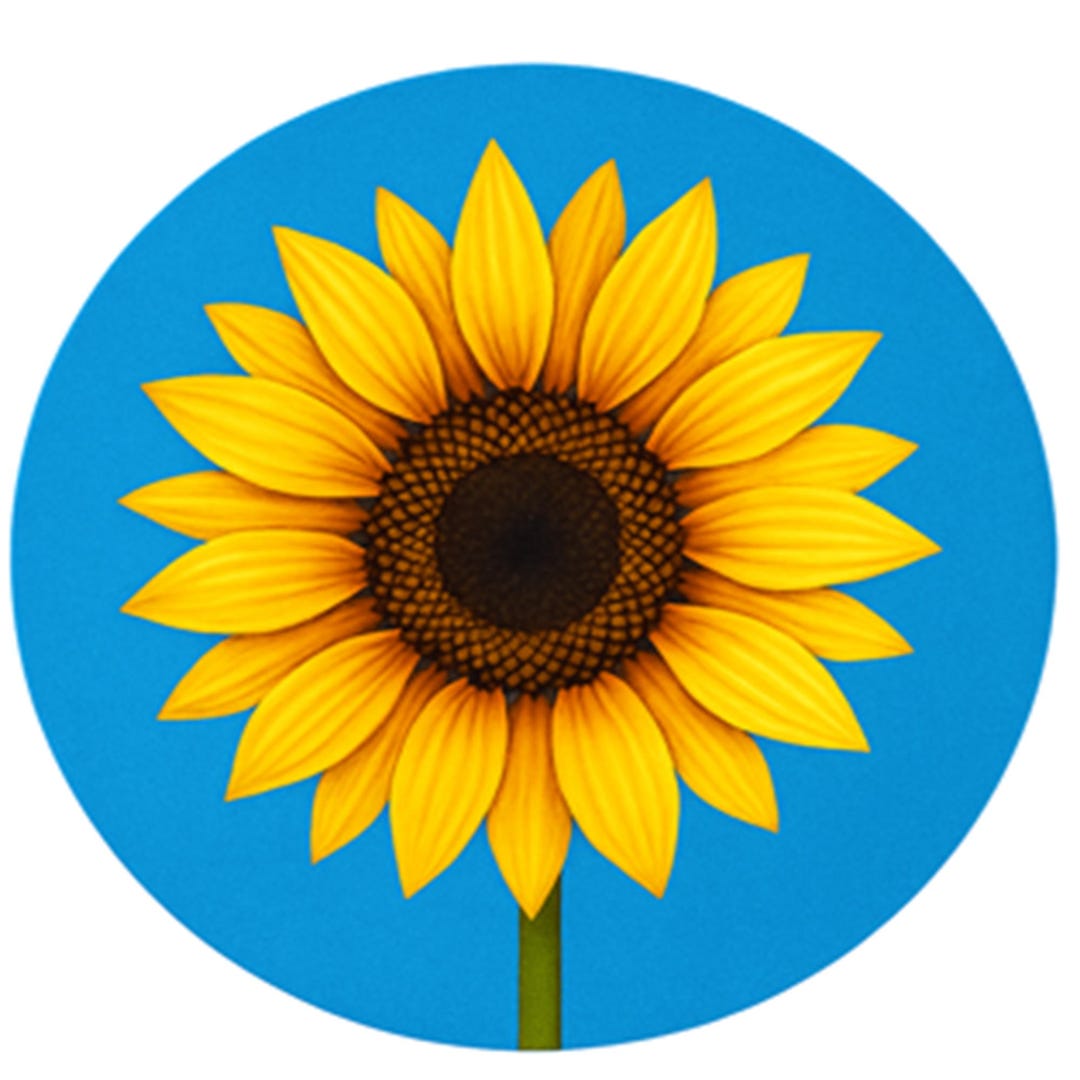Sunflower Edible Images | Sunflower Toppers | Edible Cupcake Toppers ...