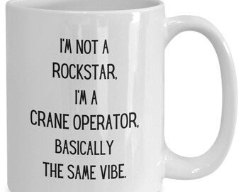 USA Crane Operator Flag Mug. Crane Operator Gift. Crane Mug. Crane Gift ...