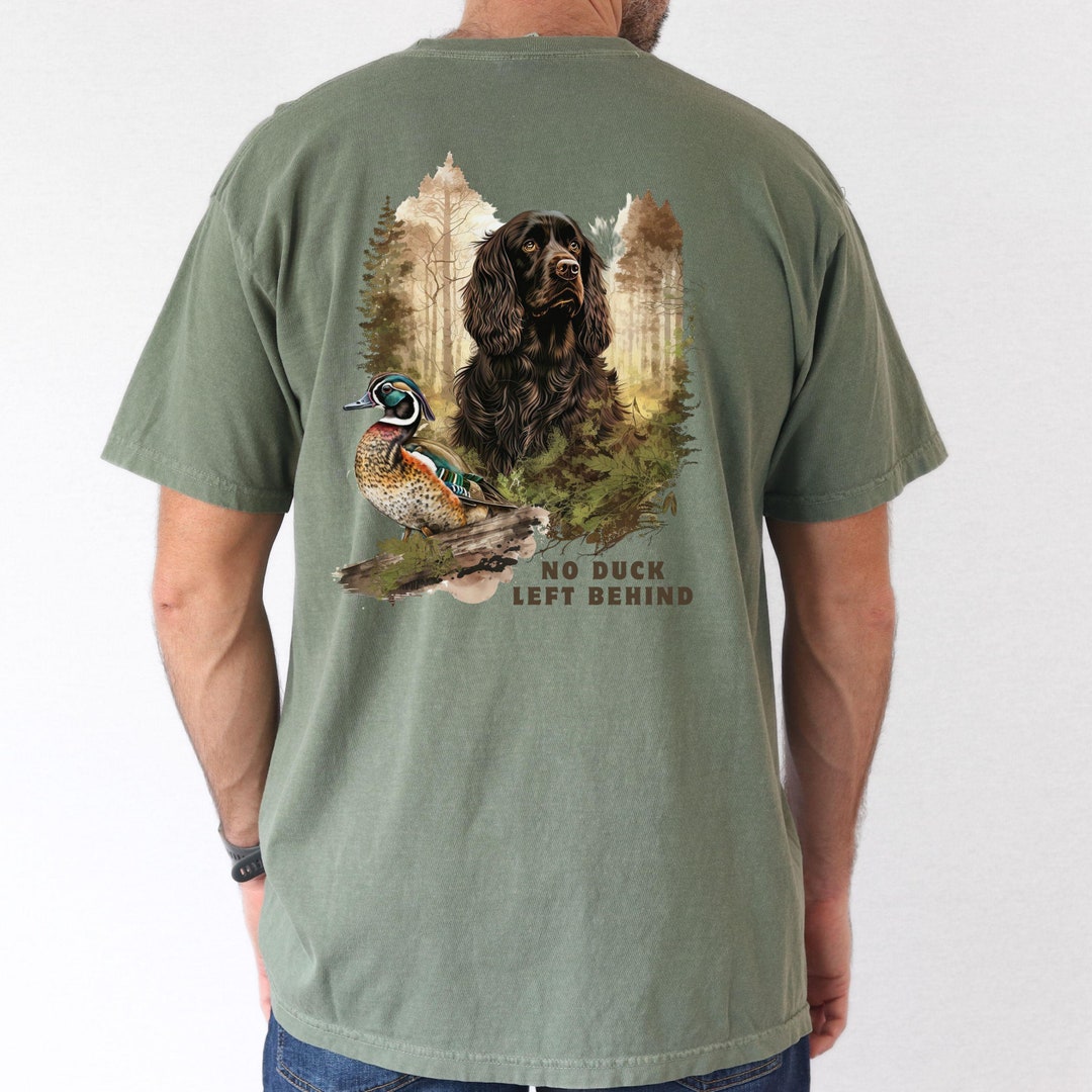 Boykin Spaniel Wood Duck Comfort Colors Shirt, Gift for Duck Hunters - Etsy