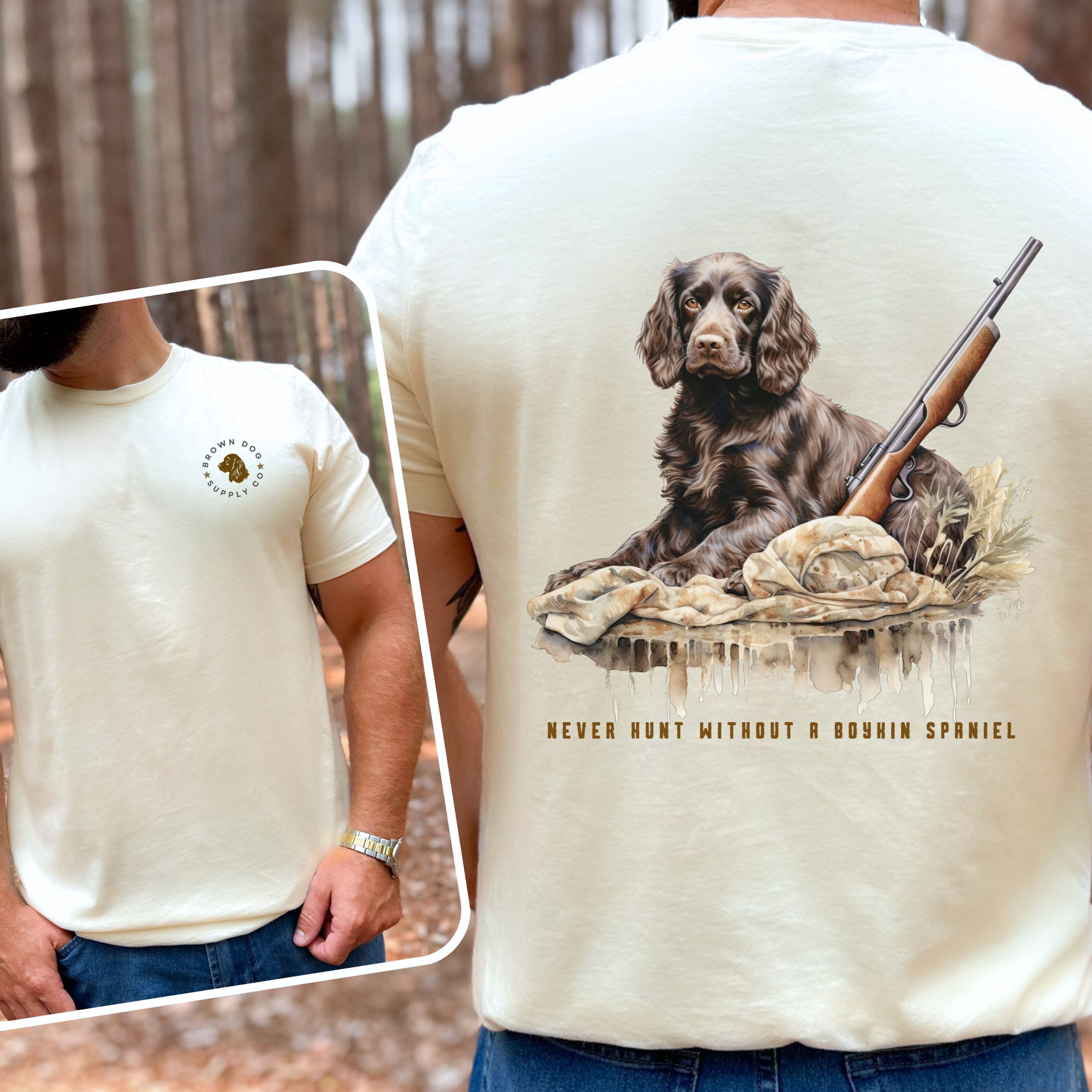 Boykin Spaniel Shotgun Shirt Duck Hunting Upland Hunting - Etsy