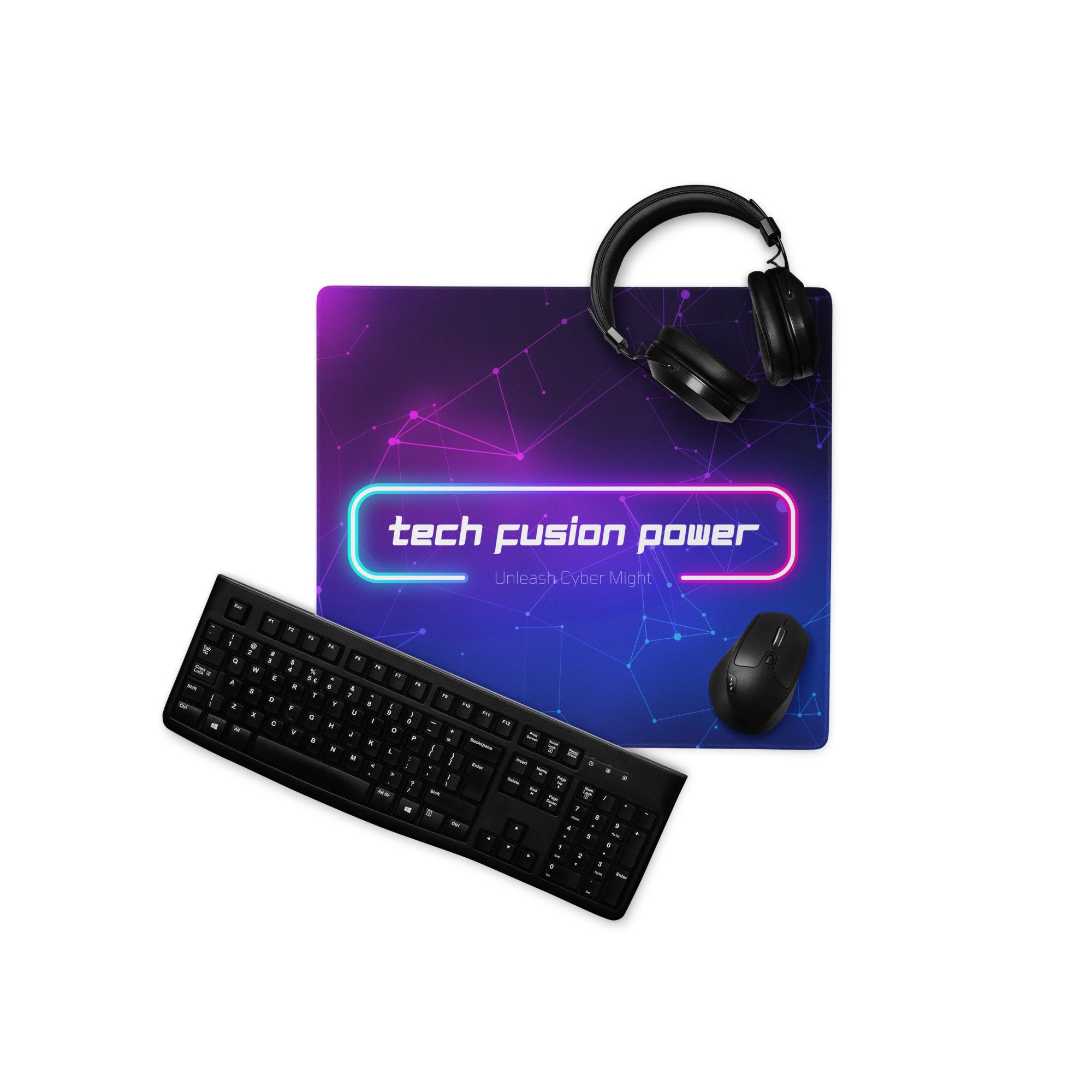 Cyberpunk Gaming Mousepad: Technology Meets Style in Gaming - Etsy