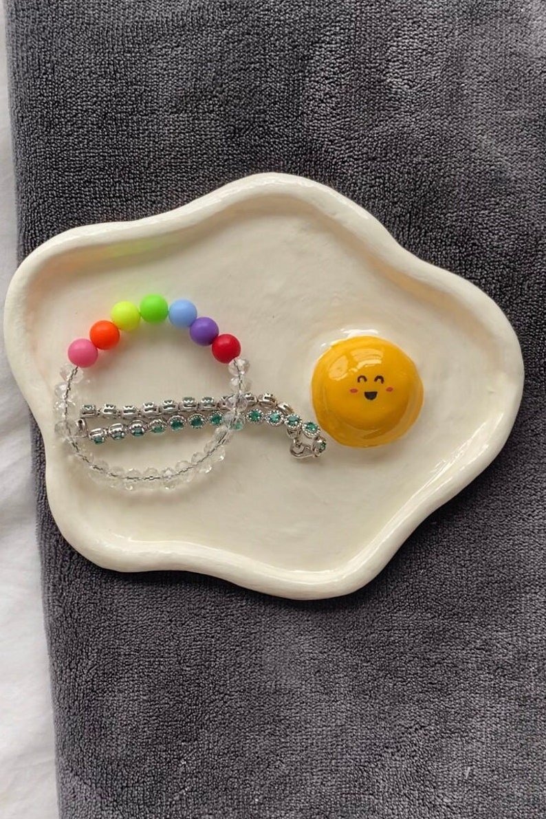 Jewelry Tray / Ring Dish / Clay Trinket Holder / Kawaii / Decorative ...