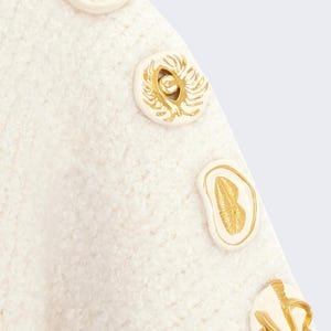 Vintage Gold Surrealist Buttons, Evil Eye Buttons, Keyhole Buttons ...