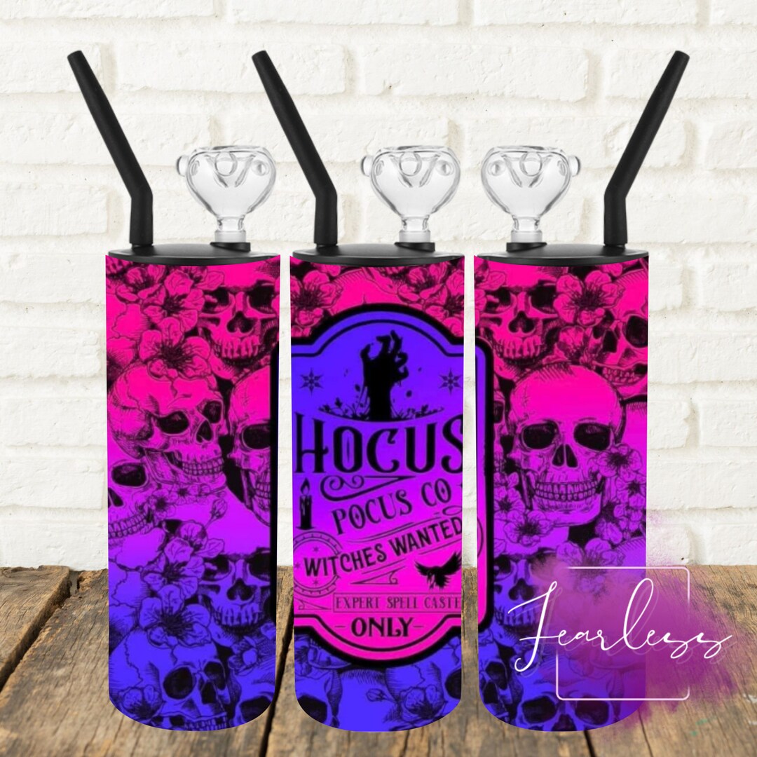 Skull Hocus Pocus Hookah Tumbler - Etsy