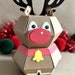 Pop-up Reindeer, Christmas Card/decoration, Folds Flat, Download SVG ...