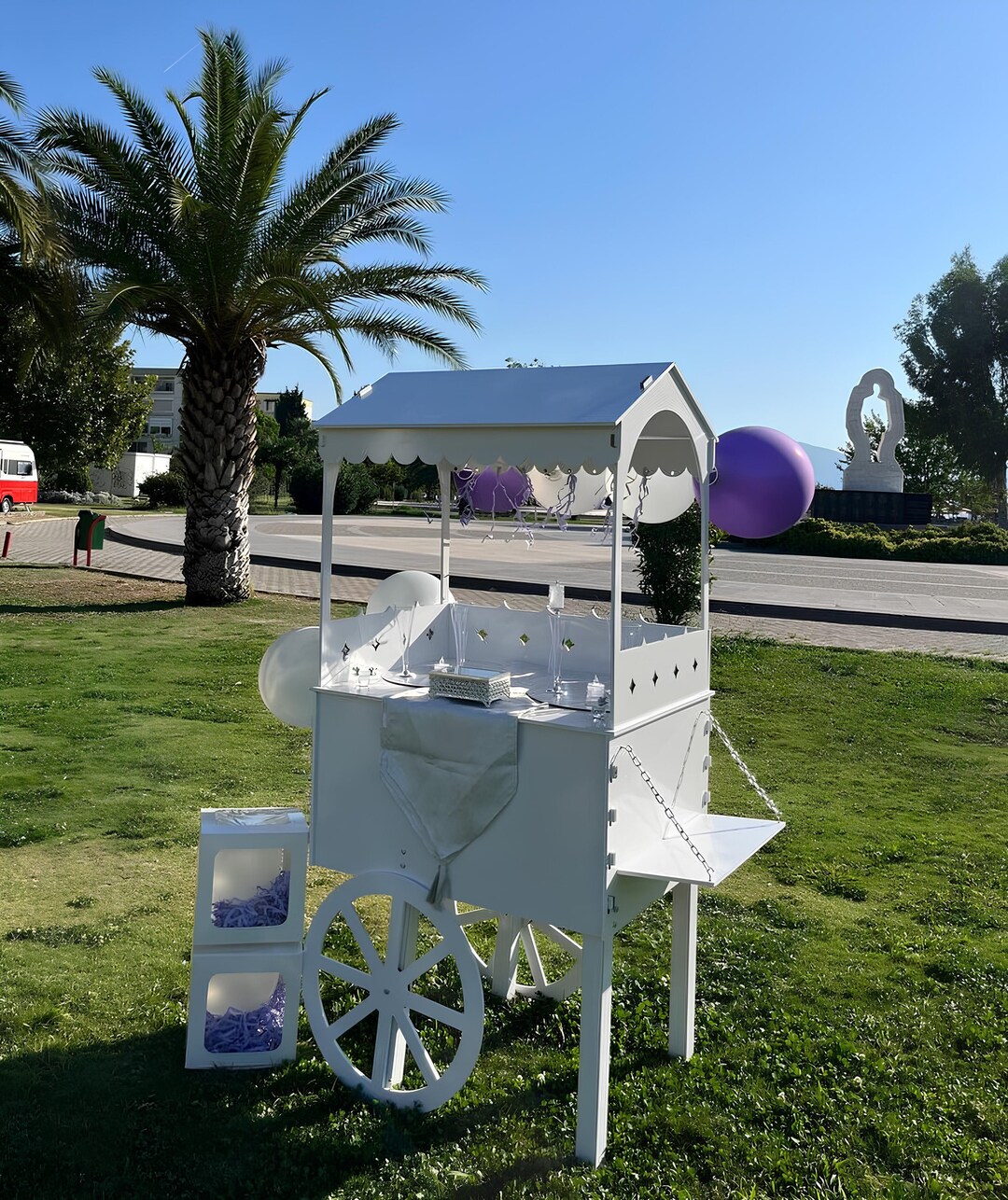 BIG SIZE Sweet Cart, Candy Cart, Decorative Party Decor, Wedding ...