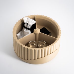 Aurelia Secret Compartment Jewelry Organizer Box, Jewelry Stash Box ...