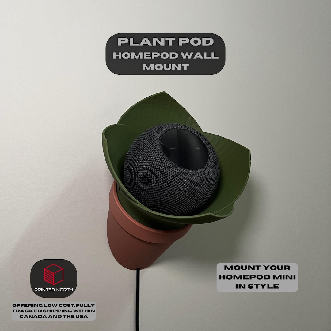 Plant Pod Wall Mount: Apple HomePod Mini Stand - Etsy