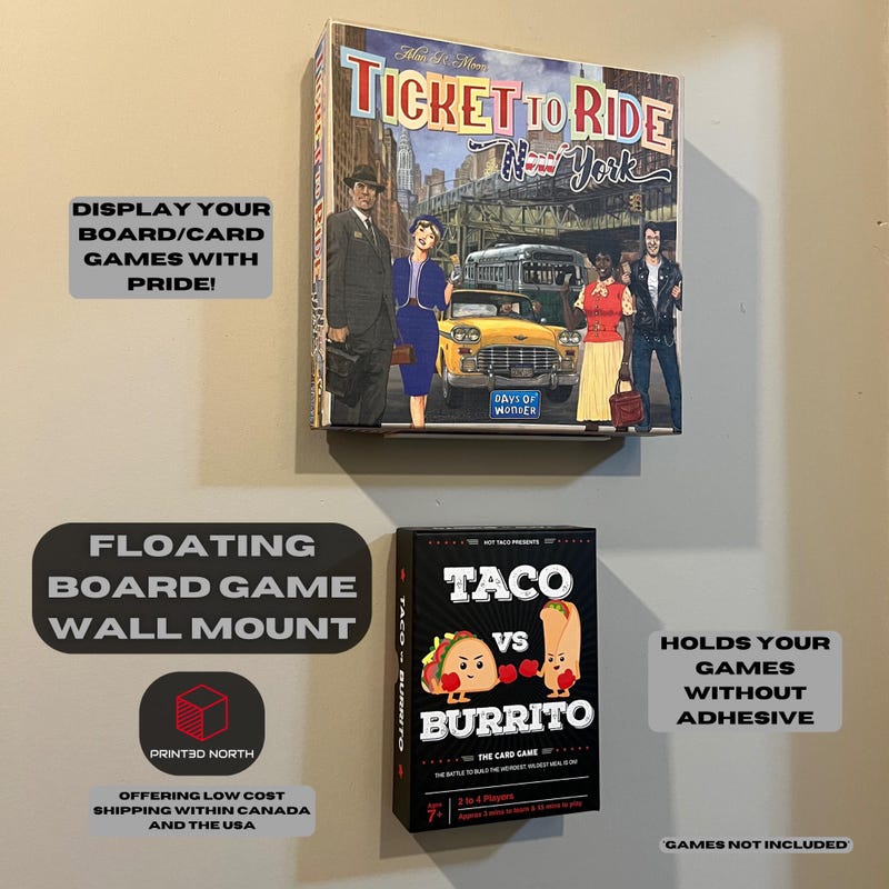 Board Game Shelves - Etsy