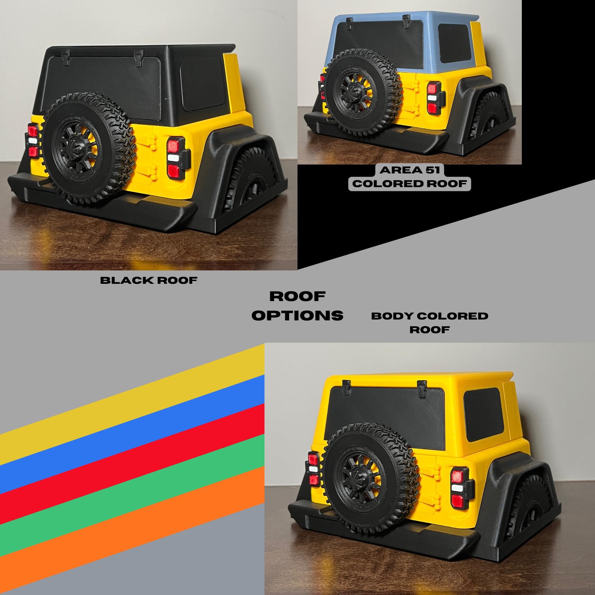 Ford Bronco Inspired Desk Organizer: Automotive Office & Home Storage ...