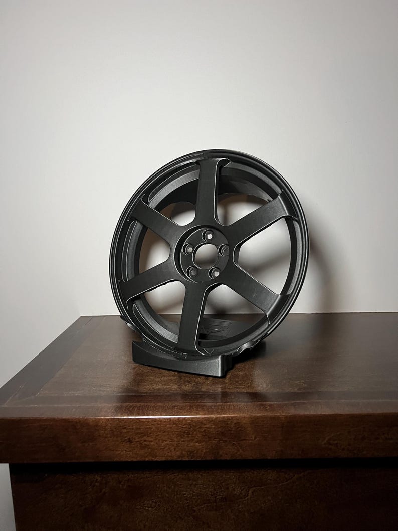 TE37 Rim Headphone & Controller Stand: Car Enthusiast Gaming Desk ...