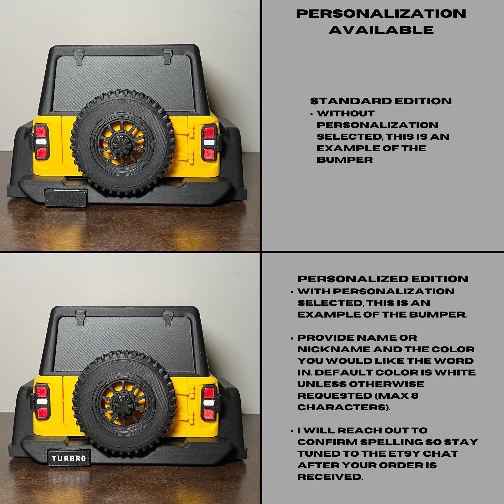 Ford Bronco Inspired Desk Organizer: Automotive Office & Home Storage ...