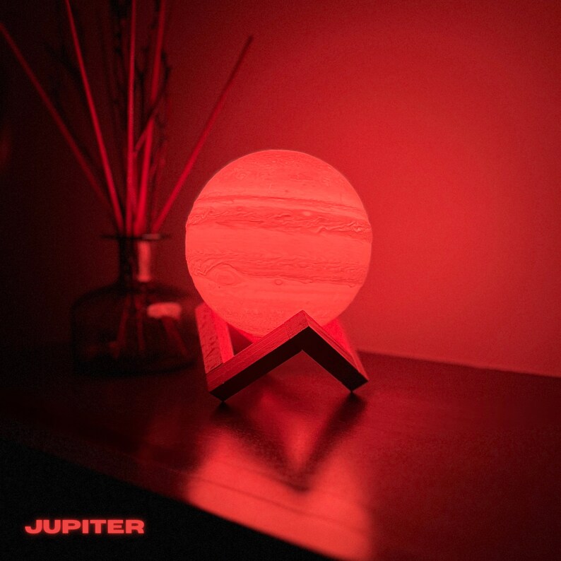 Space Lamps, Planet and Moon Lamp, Space Inspired Decor, Multicolor ...