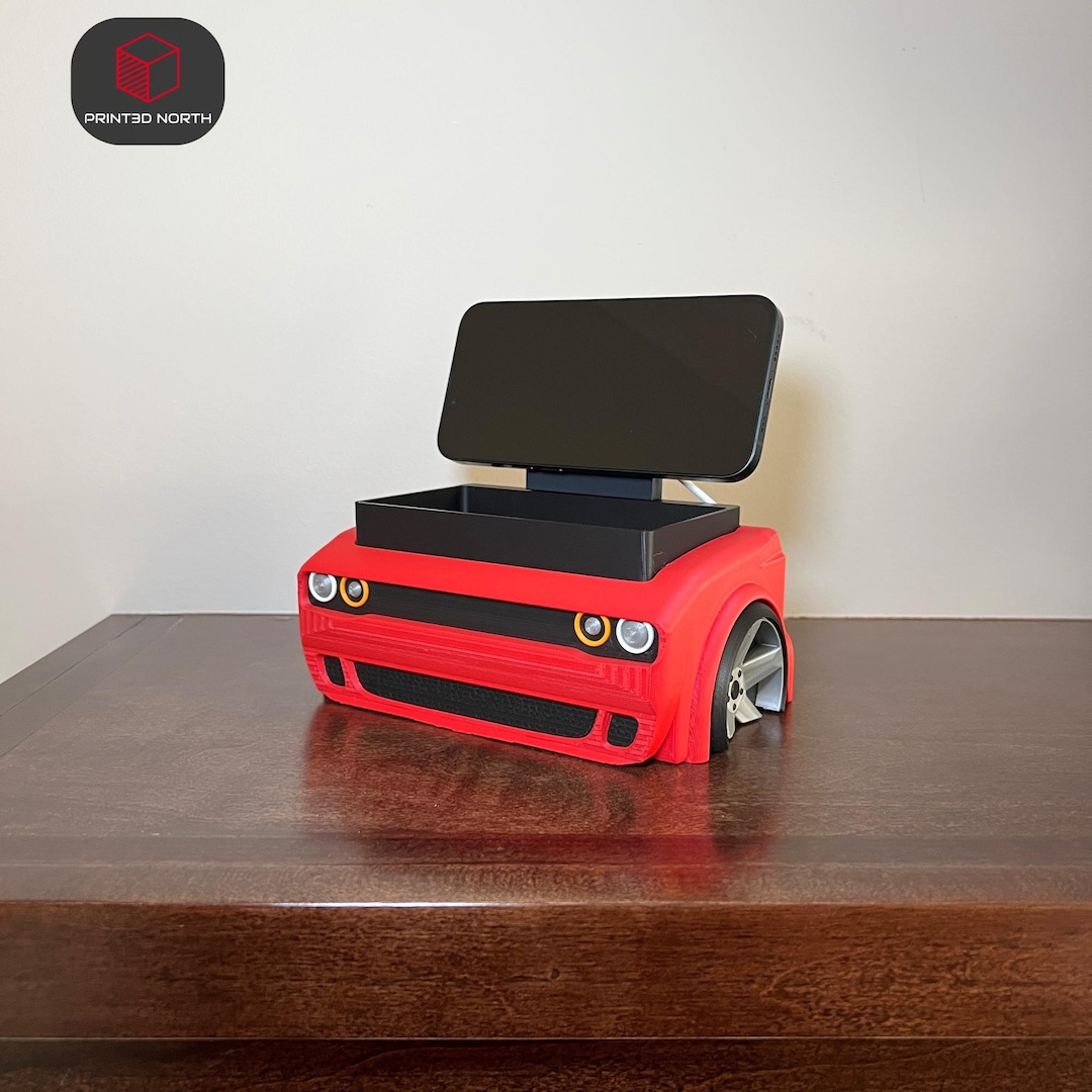 Dodge Challenger Inspired Desk Organizer: Car Enthusiast Office Decor ...
