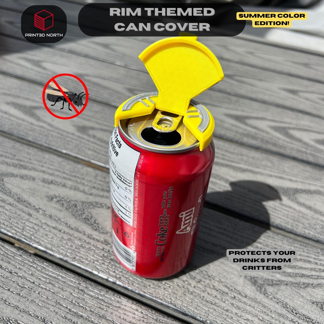 Reusable Can Cover: Eco-friendly Drink Protector - Summer Edition - Etsy