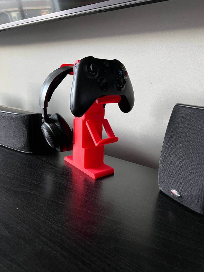 Controller and Headset Tower, Controller Storage Tower, Gaming ...