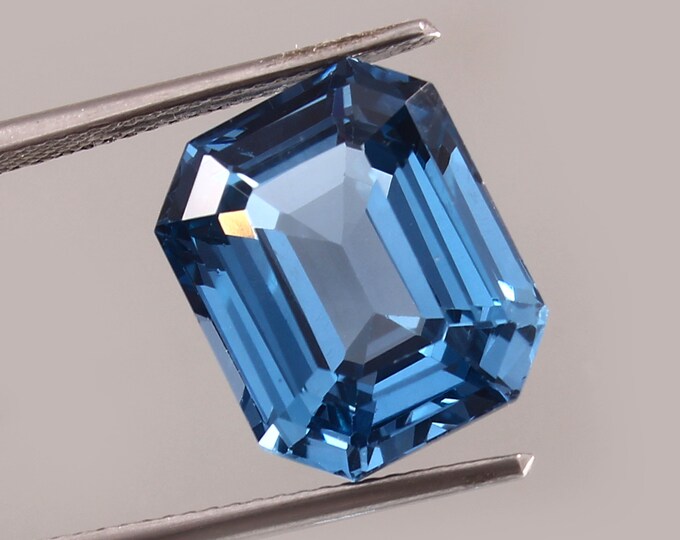 Santa Maria Blue Aquamarine 13.5x11 MM | Deep Blue Faceted Loose ...