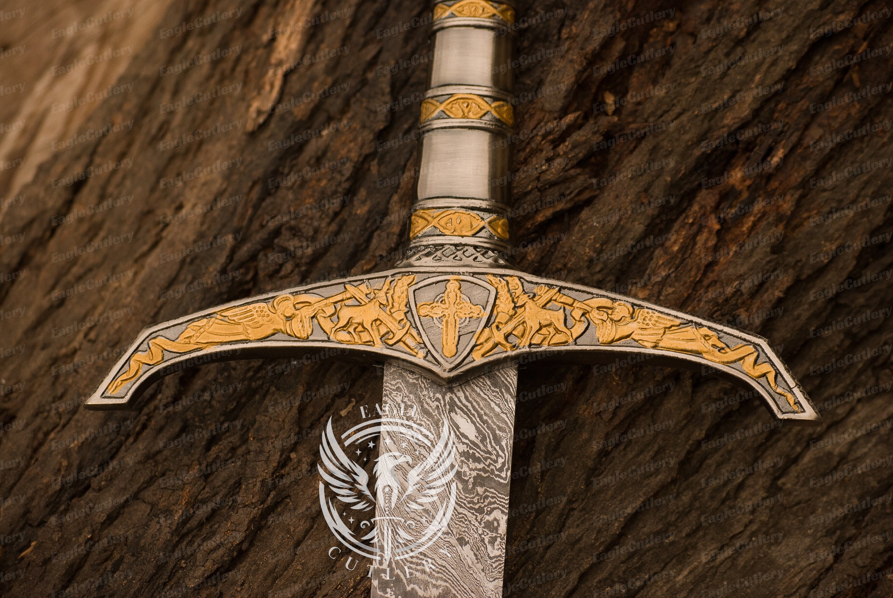 Sword of Robin Hood, Damascus Steel Sword, Handmade Swords, Hand Forged ...
