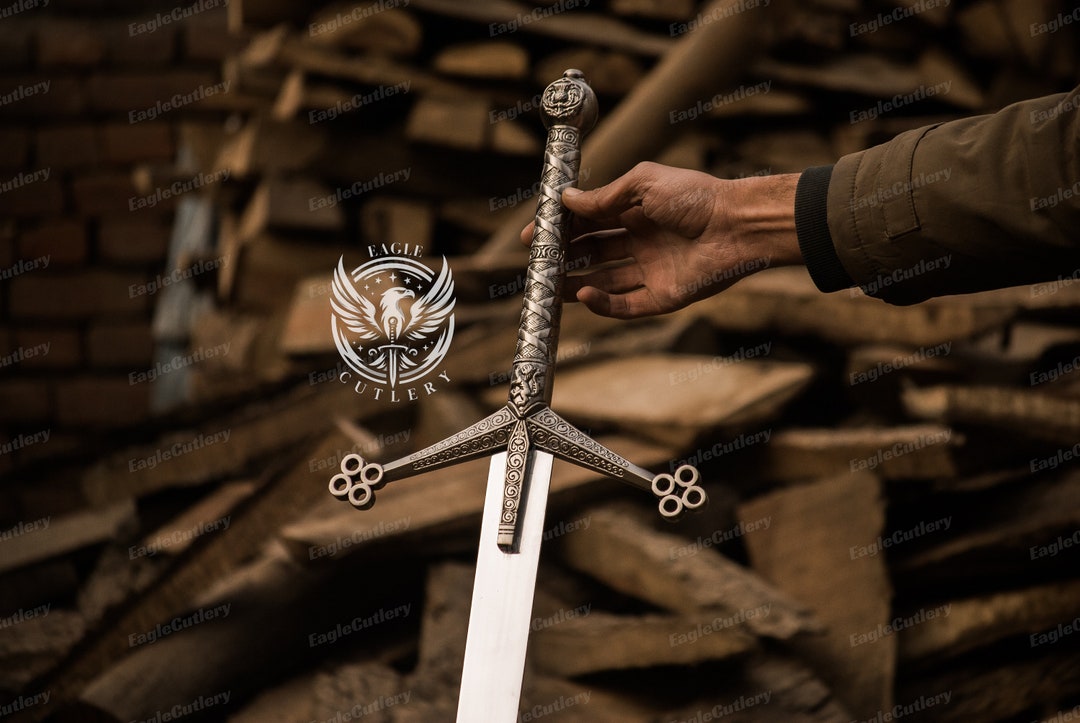 Scottish Claymore Sword Stainless Steel Handmade Gifts Medieval Swords ...
