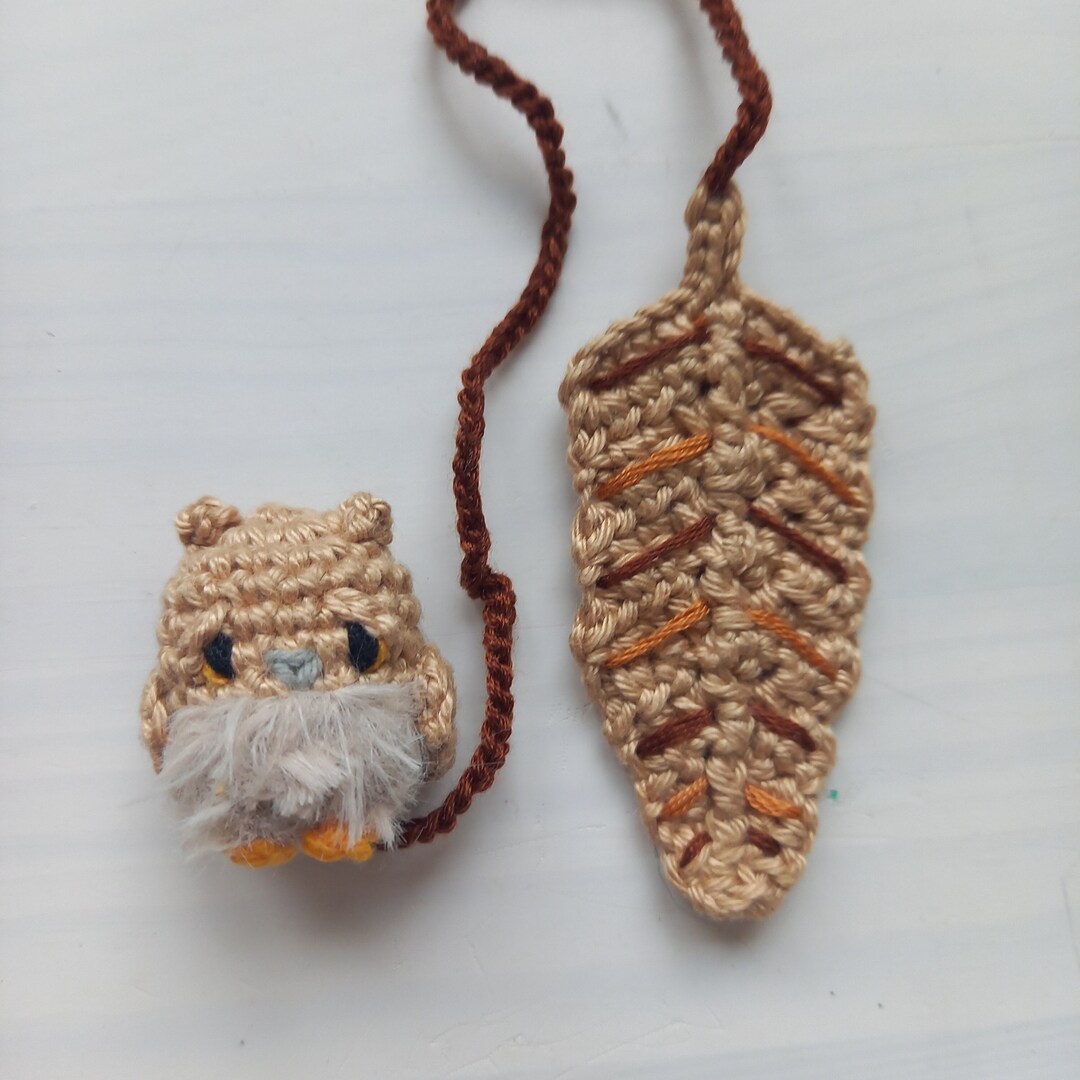 Owl-bookmark - Crochet Pattern - Etsy