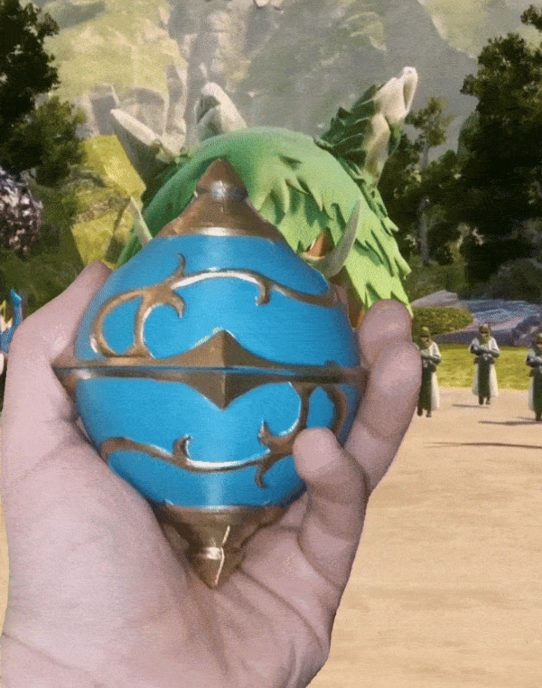 Pal Sphere Container Box From Palworld 1:1 Size 3D Printed Statue ...