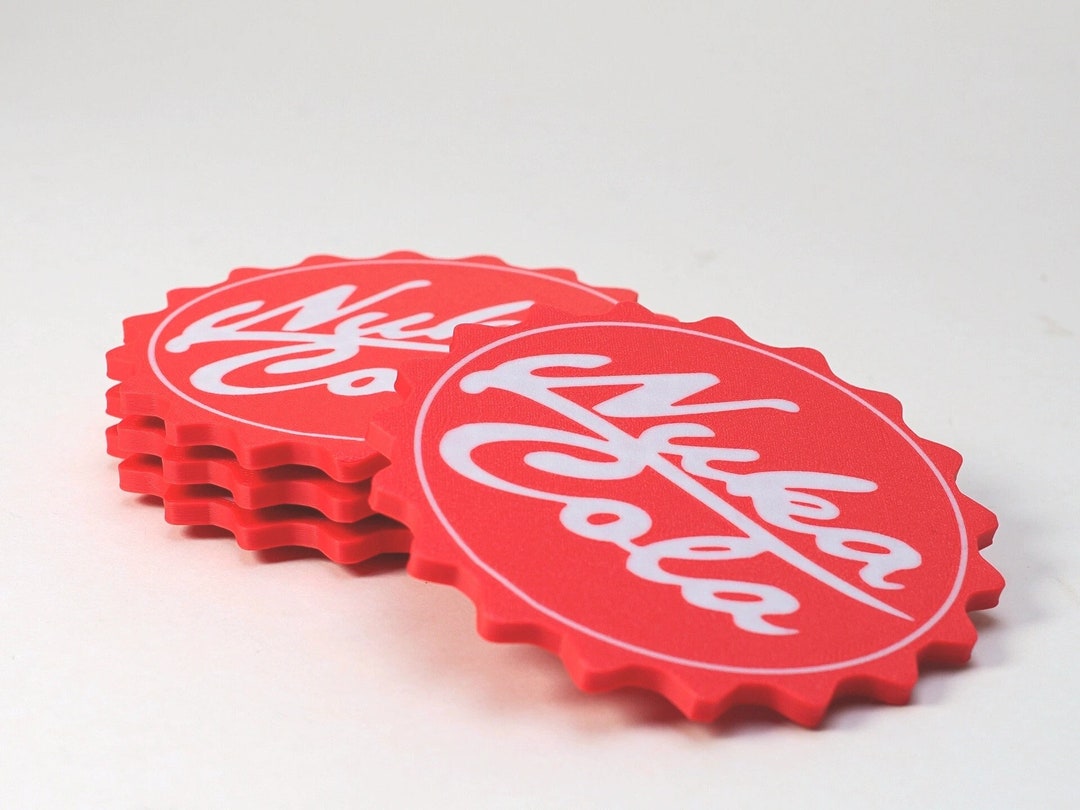 Nuka Cola Mug Coaster Fallout 4 76 Video Game TV Series Table Drinks ...