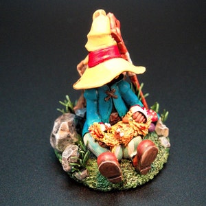 Vivi Ornitier Holding a Chocobo Final Fantasy 9 IX Diorama 3D Printed ...