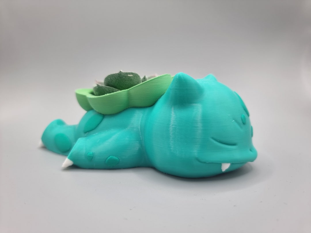 Lindo durmiente Bulbasaur Pokemon planta flor suculenta maceta 15 cm de ...