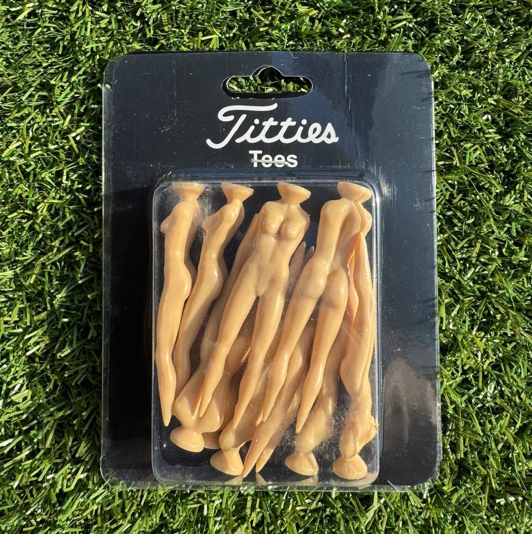 Funny Golf Tees: Body Shaped Golf Gift - Etsy