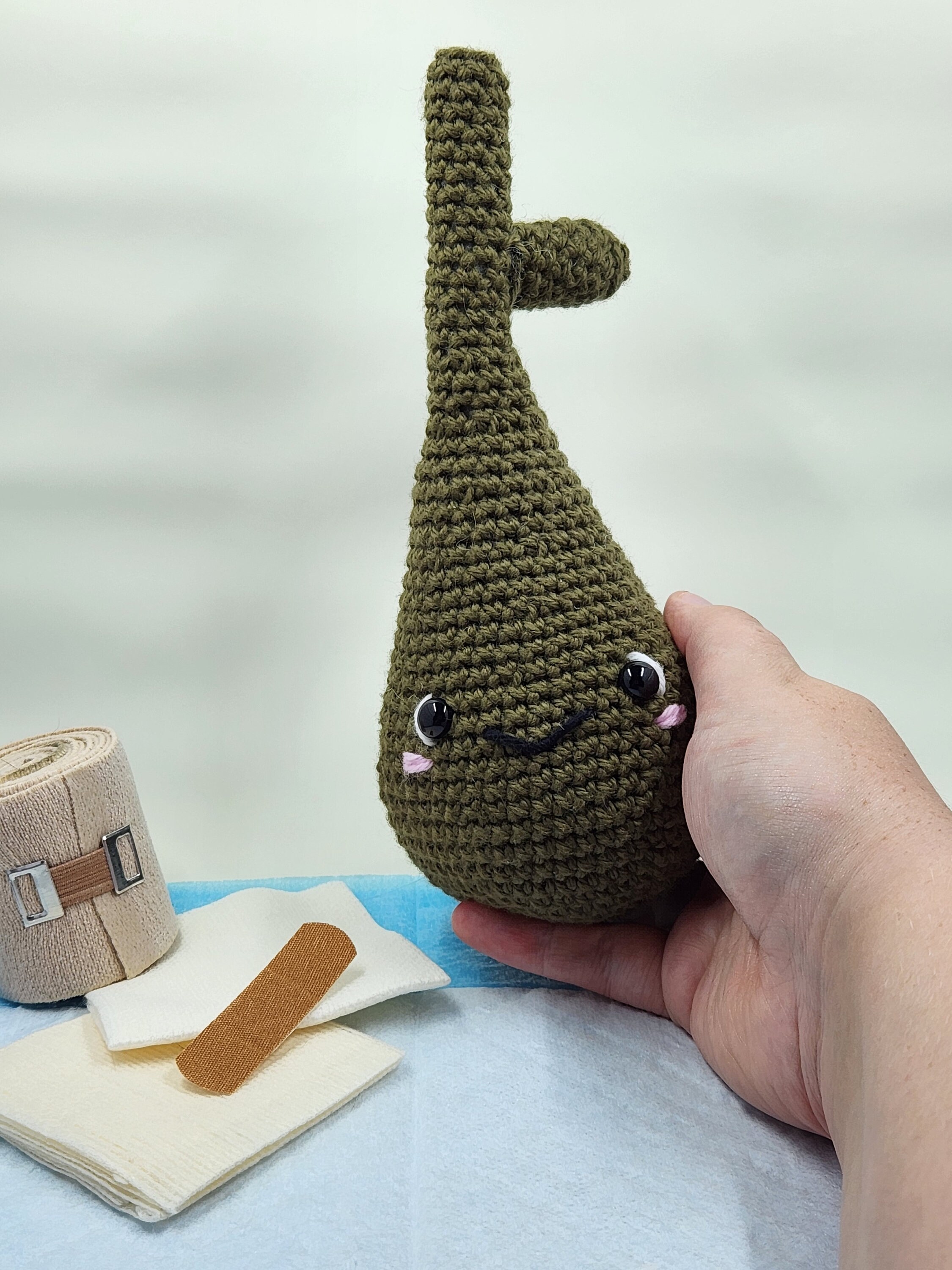 Amigurumi Crochet Gallbladder, Amigurumi Crochet Organ, Gift for Nurse ...