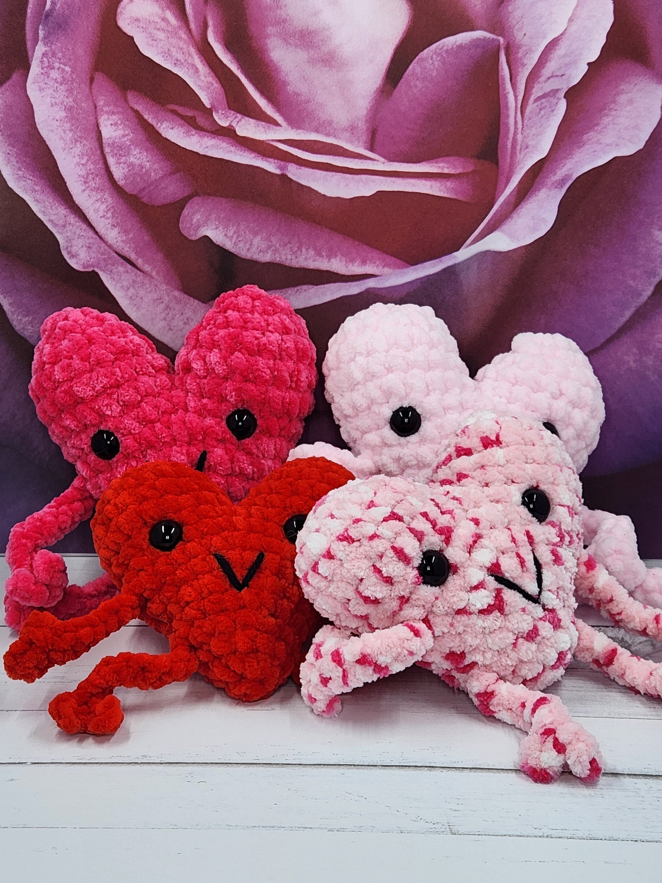 Amigurumi Crochet Leggy Heart, Heart Buddy, Valentine's Day Gift, Gift ...