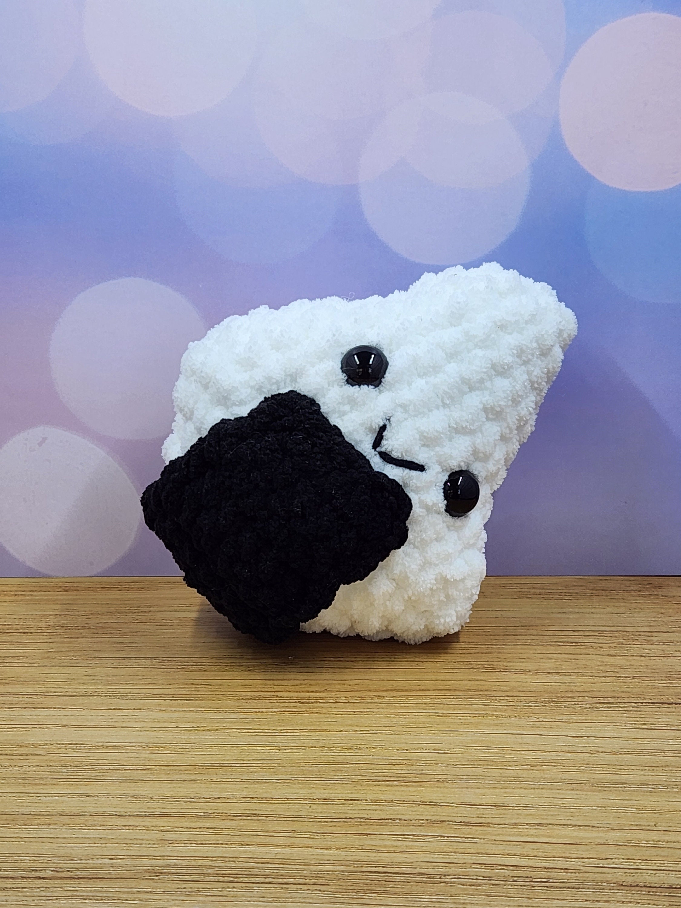 Amigurumi Crochet Onigiri, Gift for Sushi Master, BFF Gift, Desk Buddy ...