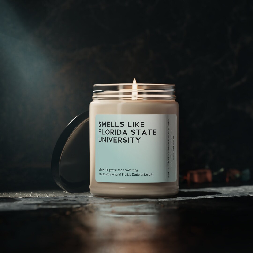Florida State University Candle College Smells Like Florida - Etsy