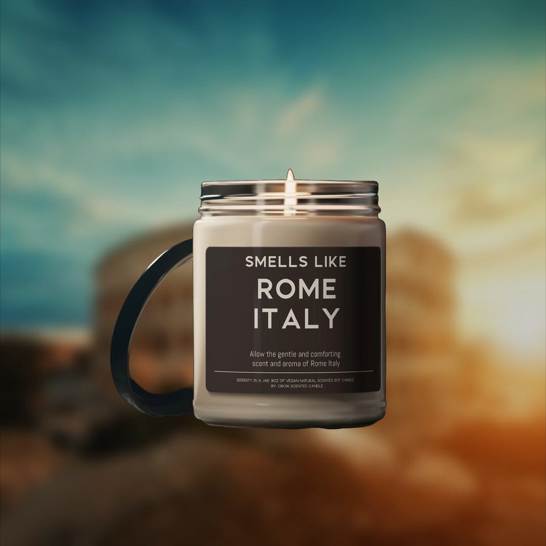 Rome Italy Candle Smells Like Collesium Rome Italy Scented Soy Wax ...
