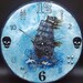 Pirate Time on the Sea Clock - Etsy