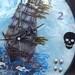Pirate Time on the Sea Clock - Etsy