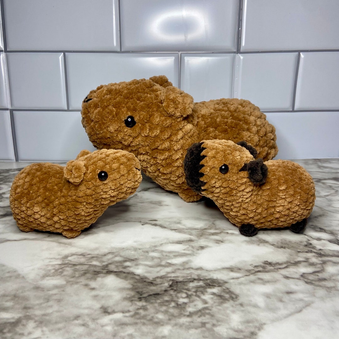 Capybara Small Capybara Large Capybara Crochet Capybara - Etsy