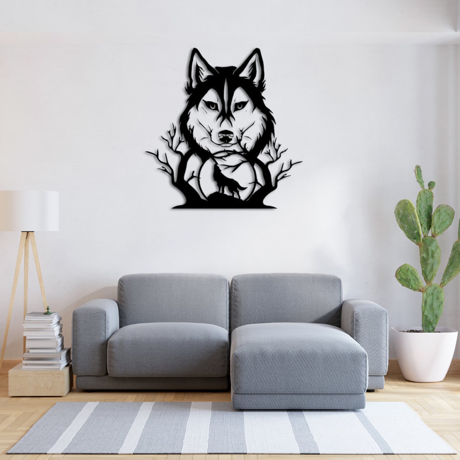 Wolf Metal Wall Decor, Metal Wolf Wall Decor, Wolf Wall Art, Wolf Wall ...