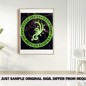 Sigil for Money From Good Source | Money Flow Sigil | Open the Channels ...