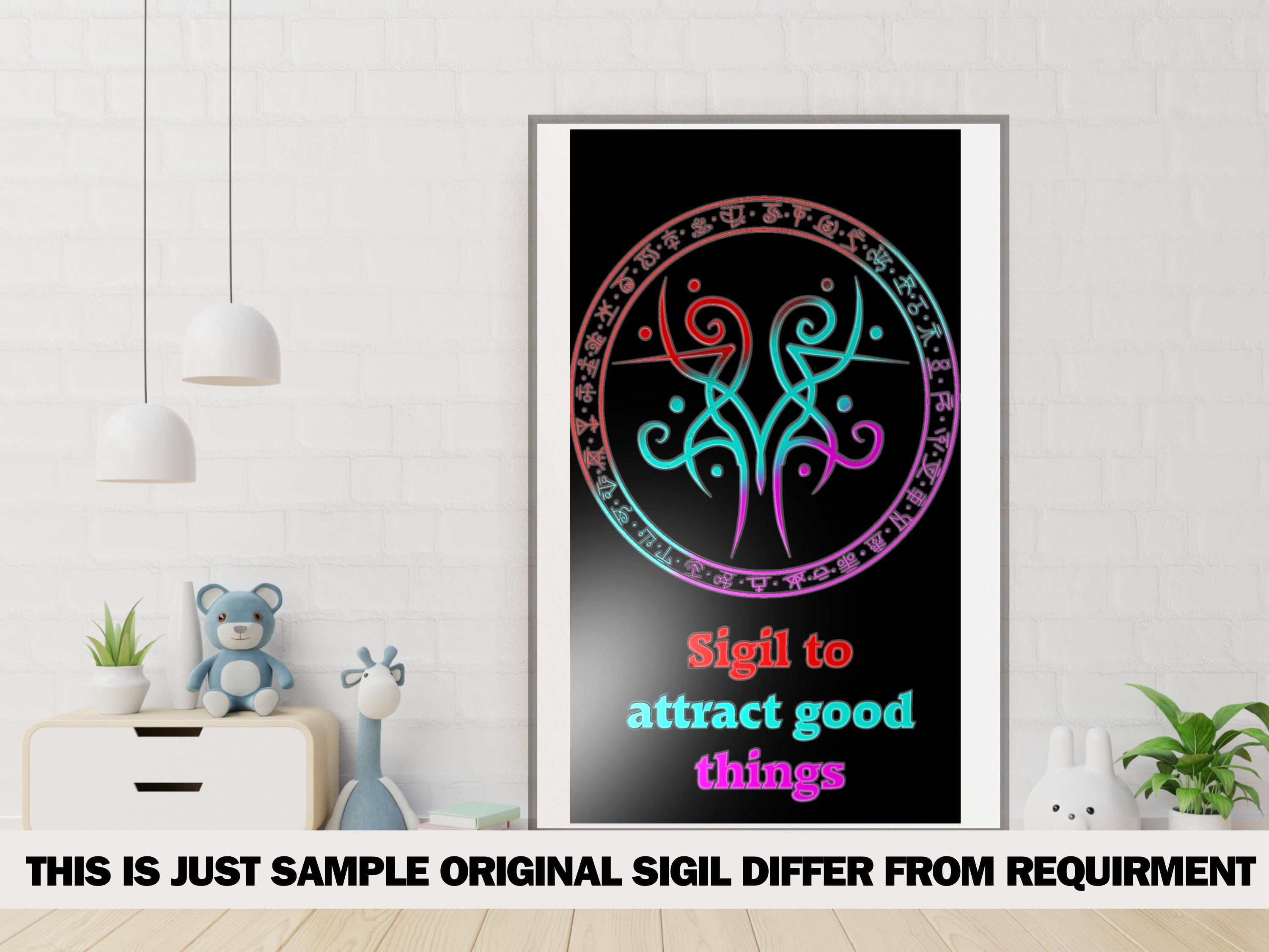 Sigil to Communicate With Deities Easily Divine Connection Sigil ...