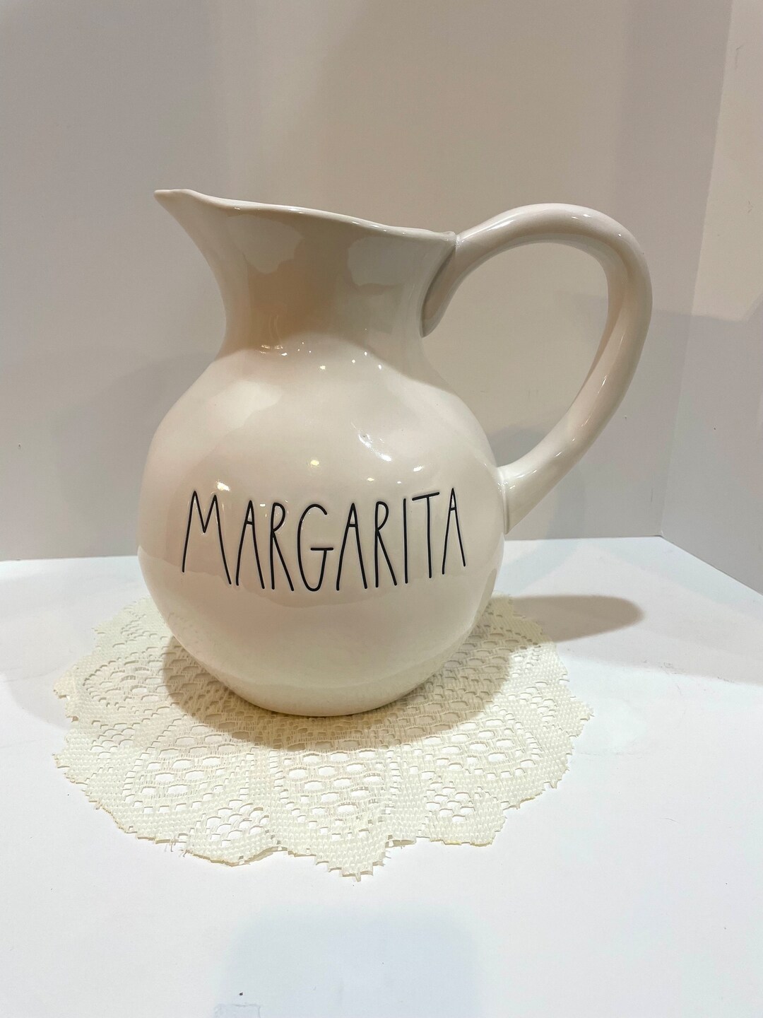 Rae Dunn Margarita Ceramic Pitcher Large - Etsy