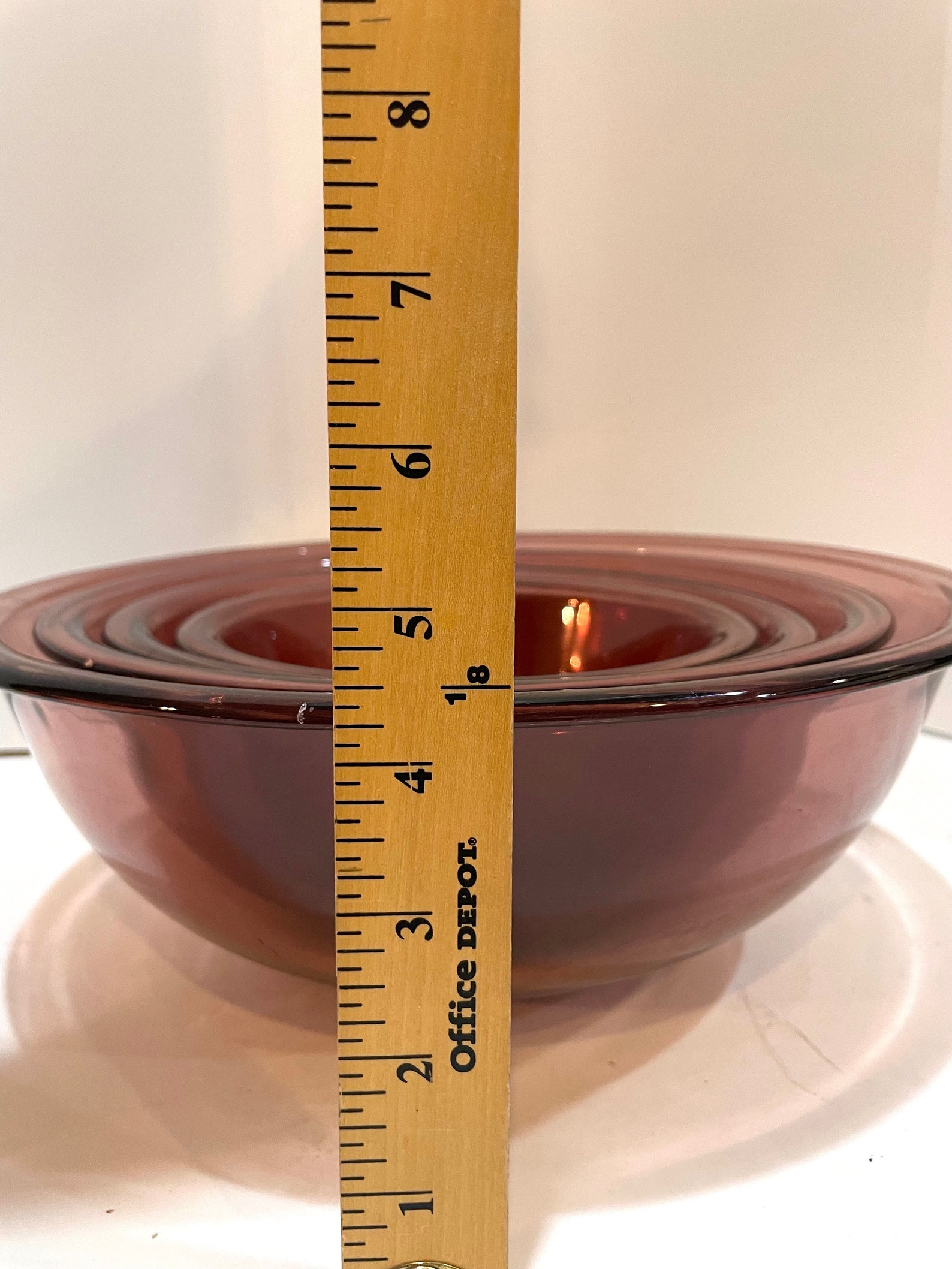 Cranberry Pyrex Mixing Bowls - Set of 4 - Vintage 1990s - Etsy