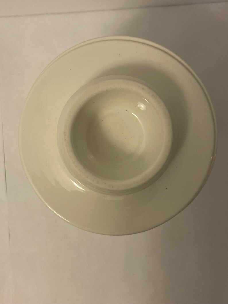 Vintage Porcelain White Butter Bell - Etsy