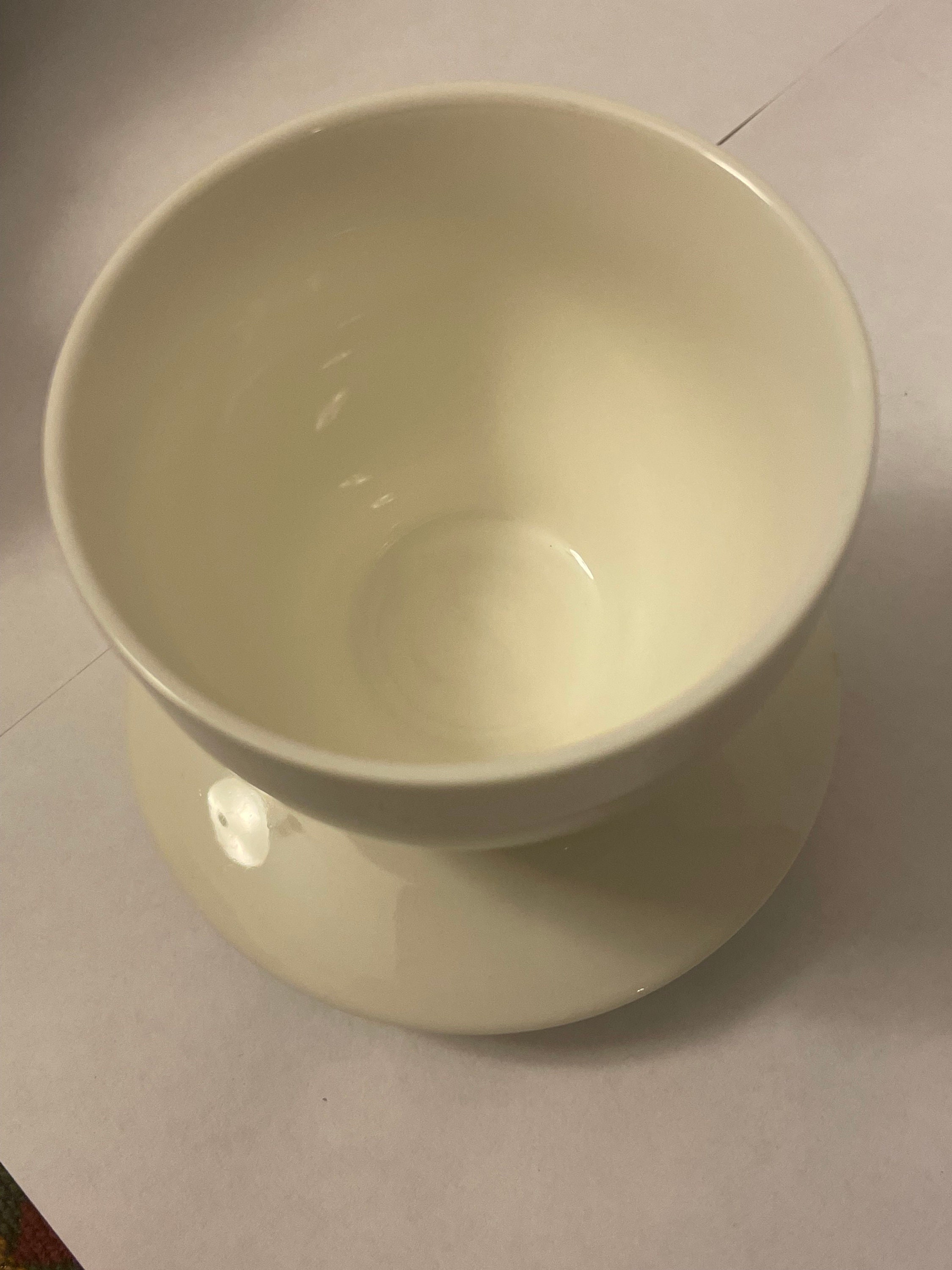 Vintage Porcelain White Butter Bell - Etsy