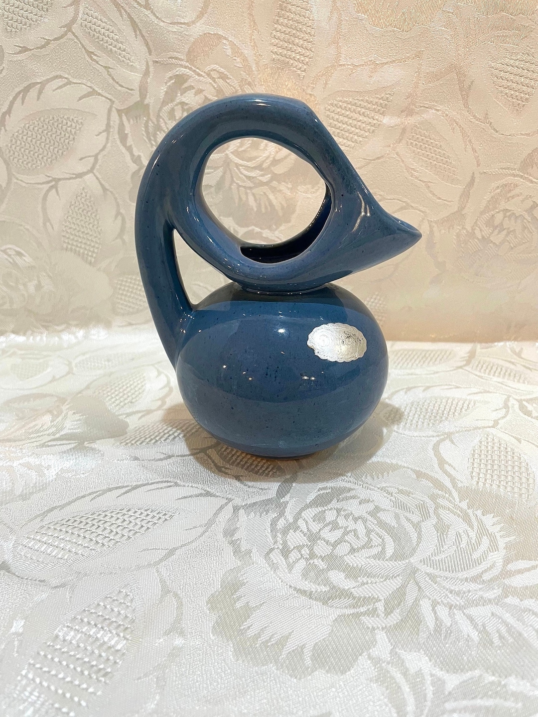 MCM Cream Pitcher by Dryden Pottery USA - Vintage - Etsy