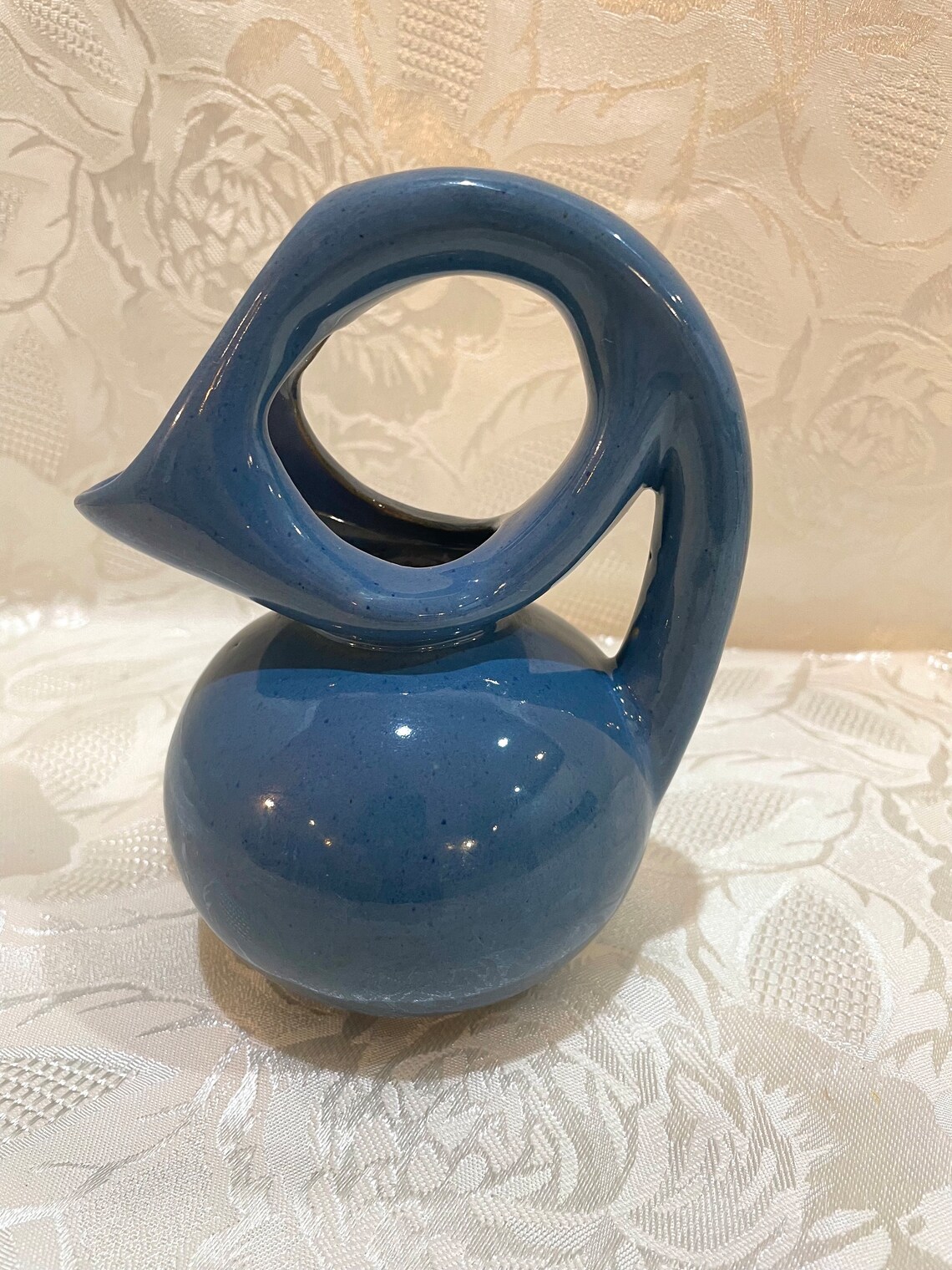 MCM Cream Pitcher by Dryden Pottery USA - Vintage - Etsy