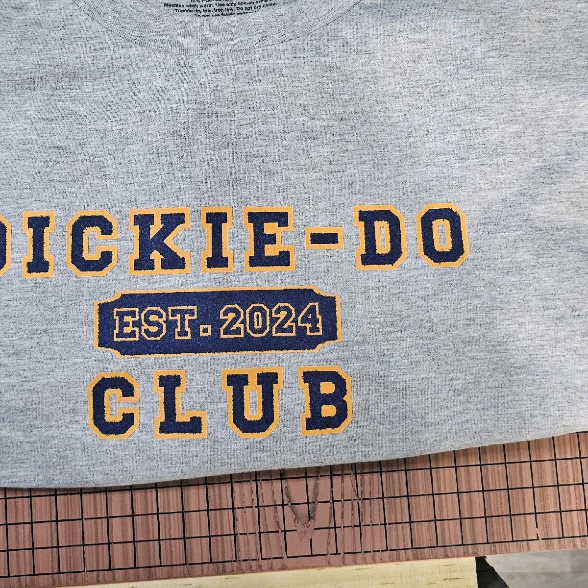 Dickie-do Club Cotton T-shirt, Dad Gift, Menswear Tops - Etsy