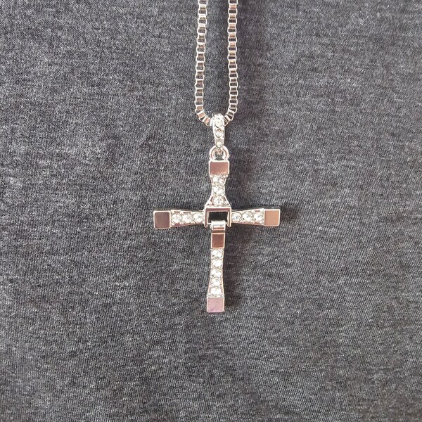 Fast and Furious Cross Necklace - Etsy