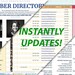 Directory Essentials Template: Address Book, Photo Directory & Mailing ...